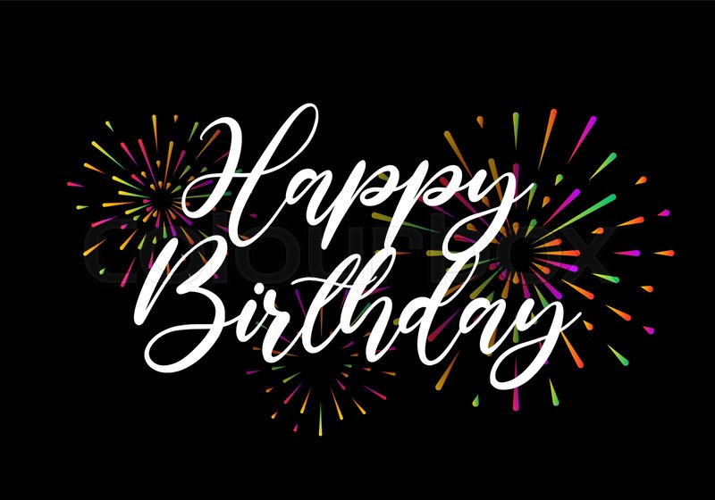 Happy Birthday Firecrackers
