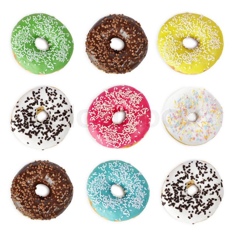 Colorful Donuts | Stock image | Colourbox