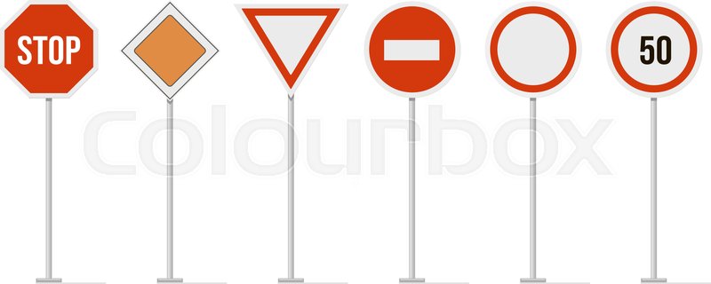 Guide Road Sign