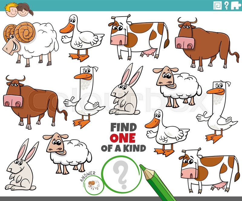 All Farm Animals In One Picture