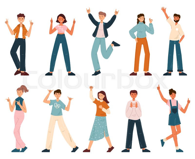 Group Of Happy People Clip Art