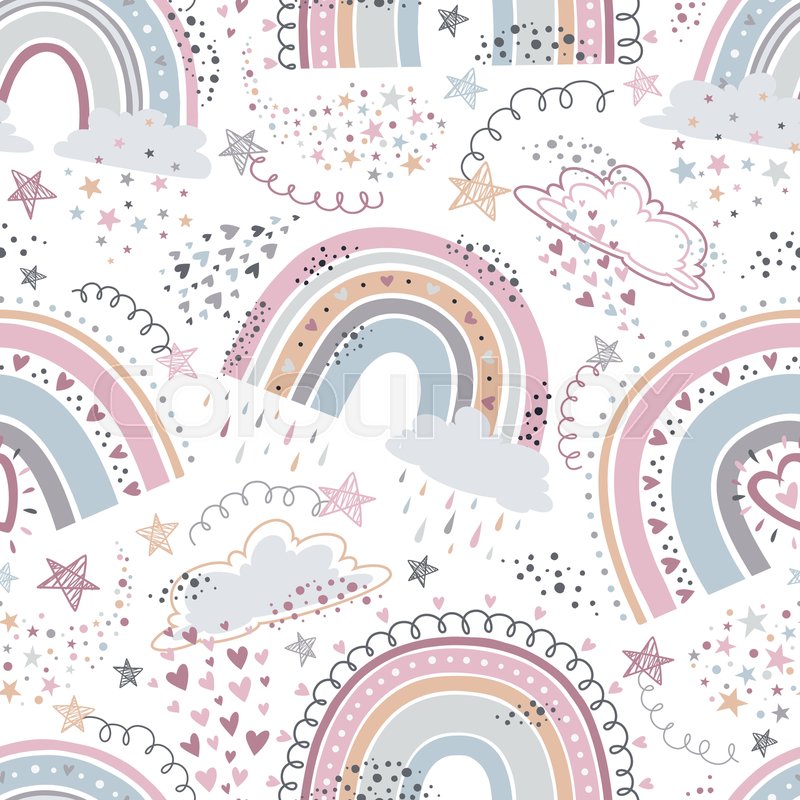 Cute Rainbow Patterns For Backgrounds