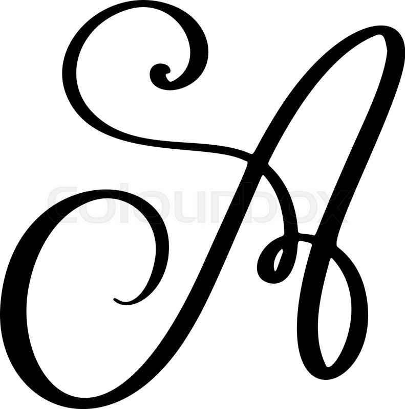 Calligraphy Letter N Designs