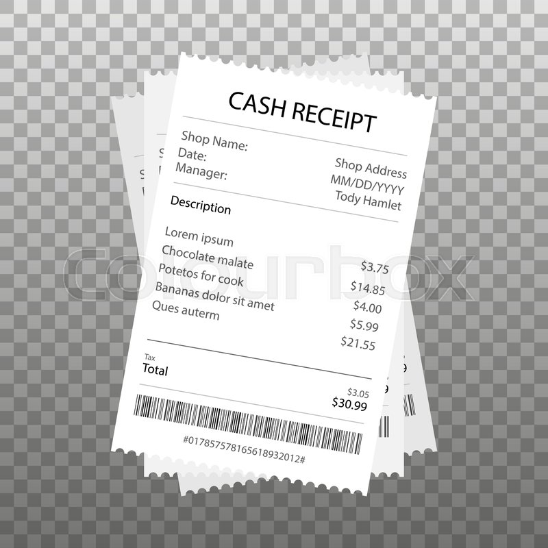 Cash Receipt Icon