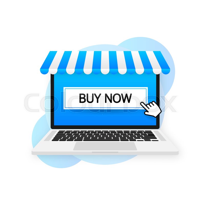 Blue Purchase Button