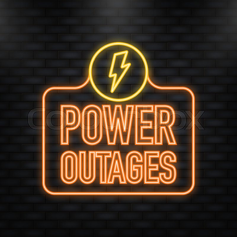 Power Outage Sign