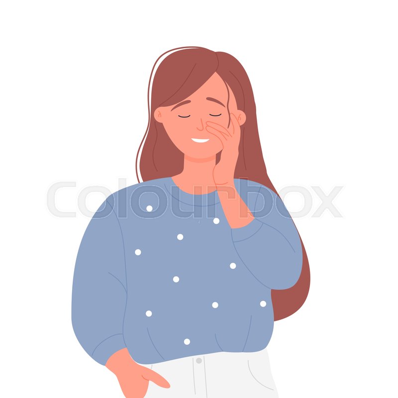 Shy Girl Sad