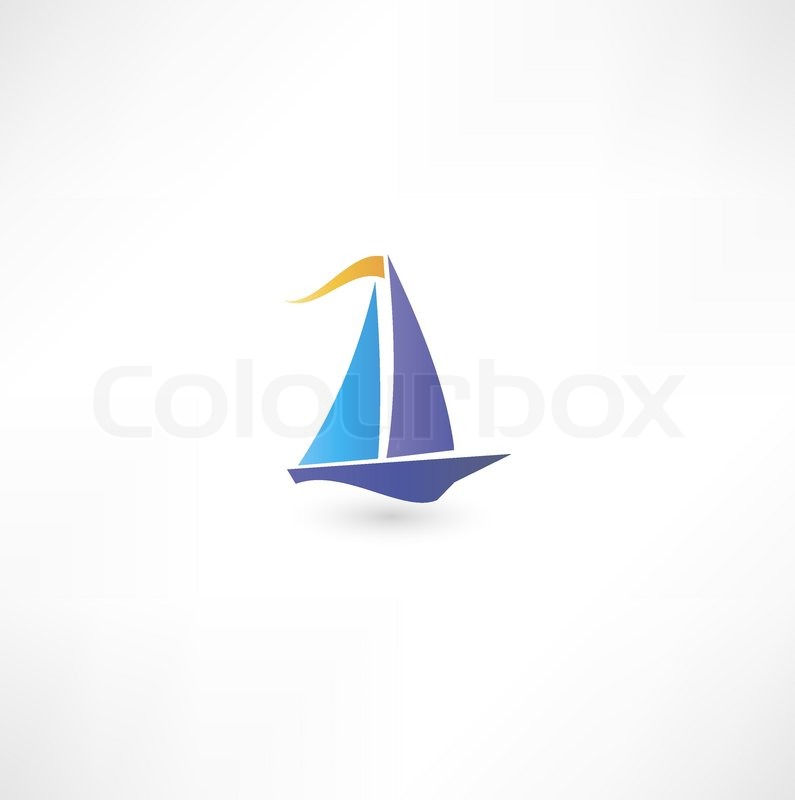 Segelboot | Stock-Vektor | Colourbox