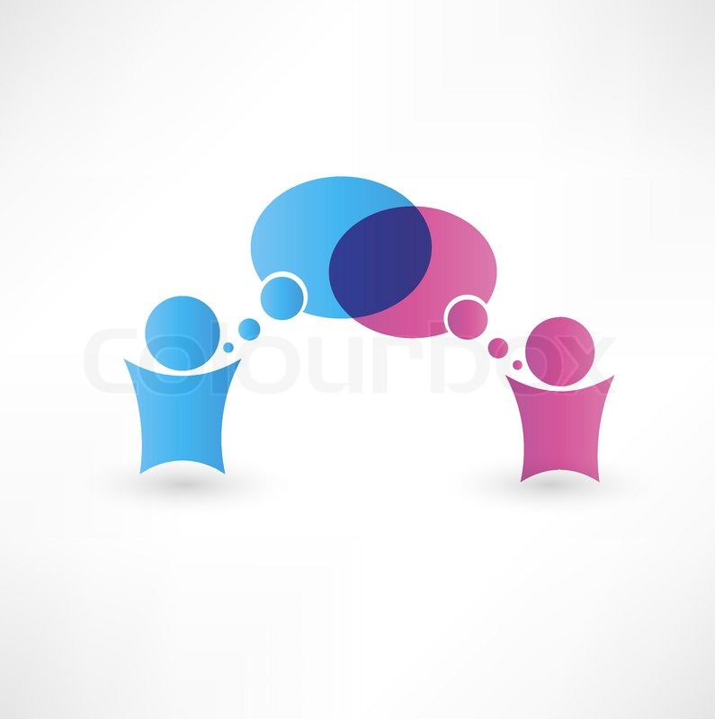 Dialog Sprechblasen | Stock-Vektor | Colourbox