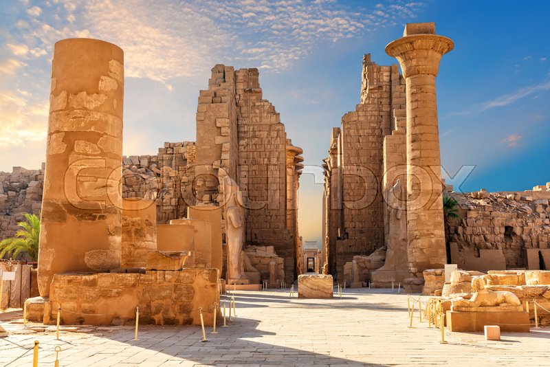 Karnak Temple Complex Entrance