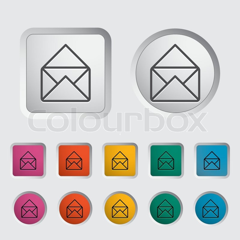 Briefumschlag-Symbol | Stock-Vektor | Colourbox