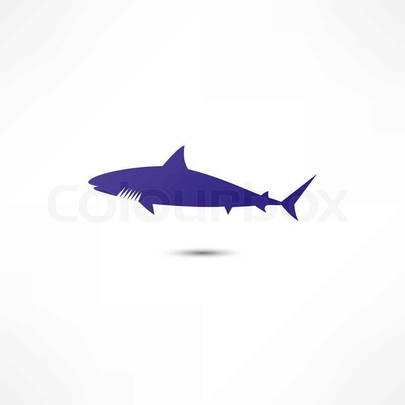 Shark -Symbol | Stock-Vektor | Colourbox