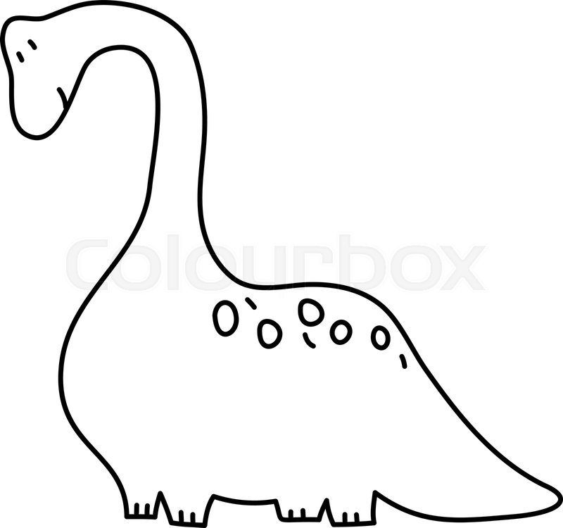 Simple Clipart Dinosaur