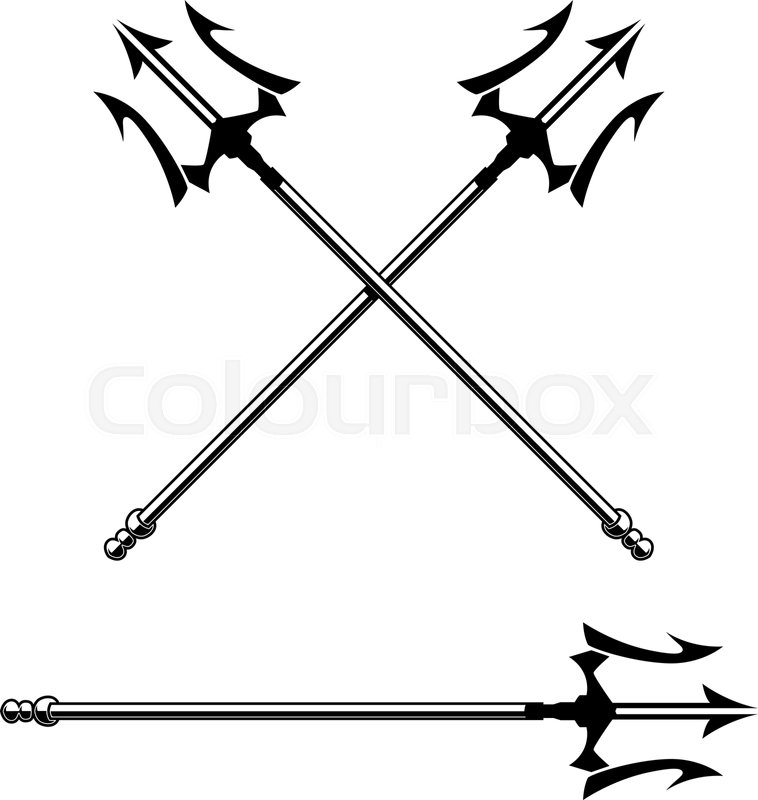 Poseidons Trident Symbol