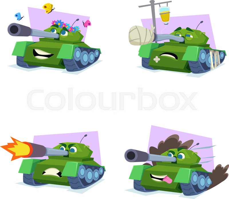Army Tank Cartoon