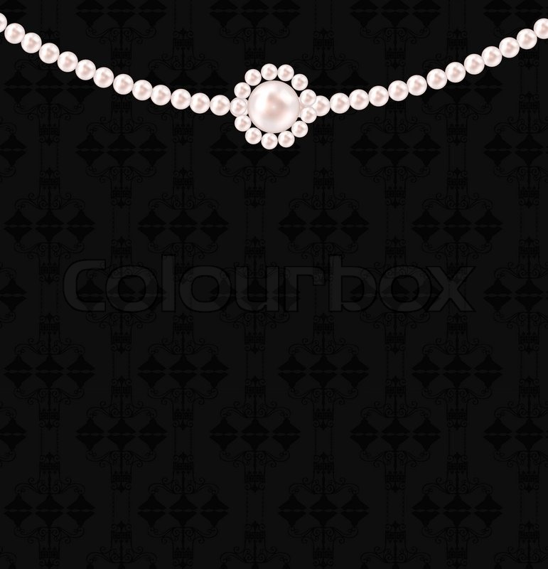 Beauty pearl background vector ... | Stock Vector | Colourbox