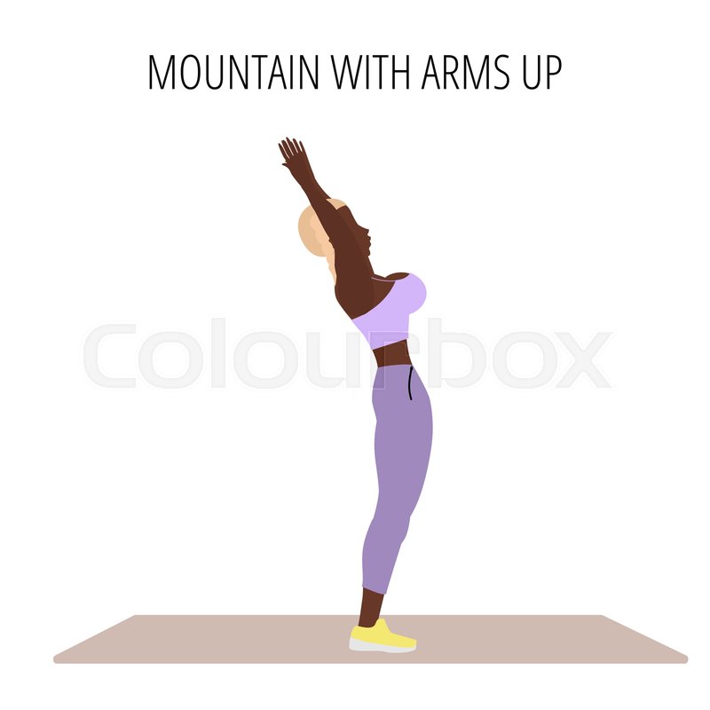 Mountain Pose Arms Up