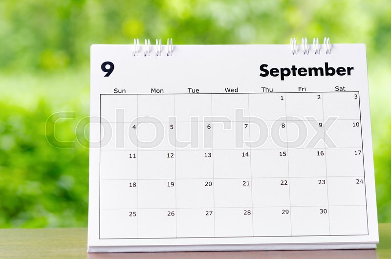 September 2022 Desktop Calendar