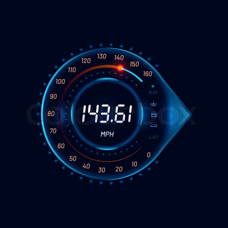 Digital Car Speedometer