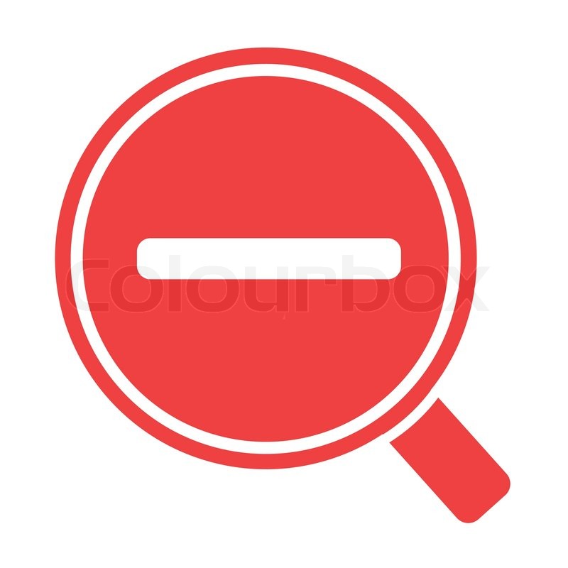 Minus Icon Red