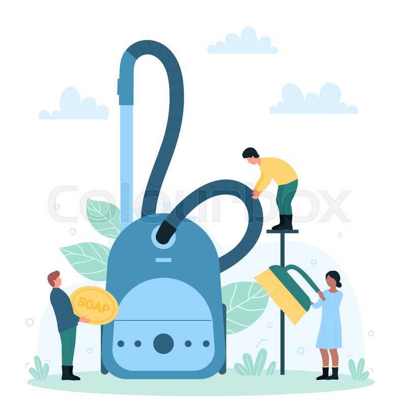 Office Cleaning Cartoon