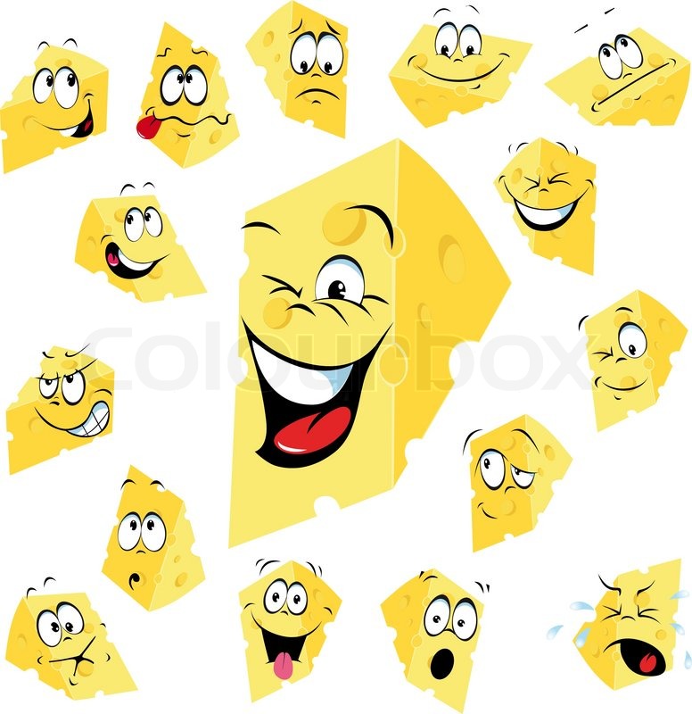 Chunk Of Cheese Cartoon