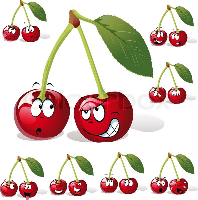 Kirsche | Stock-Vektor | Colourbox