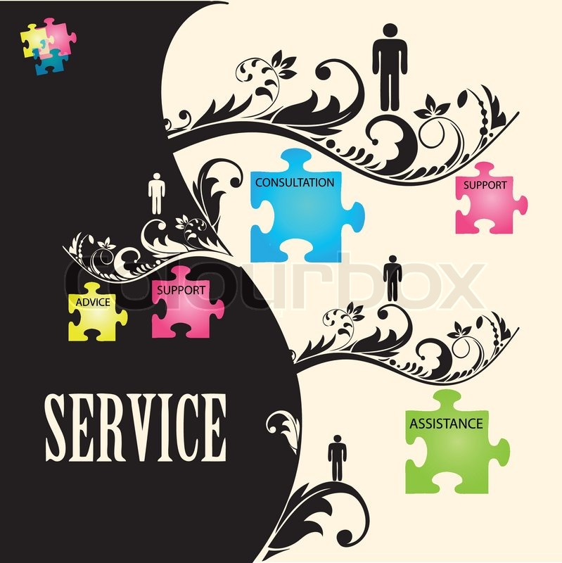Service Vector | Stock vector | Colourbox