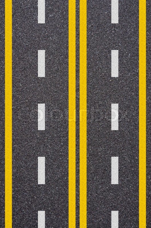 Asphalt Straße Textur | Stock Bild | Colourbox