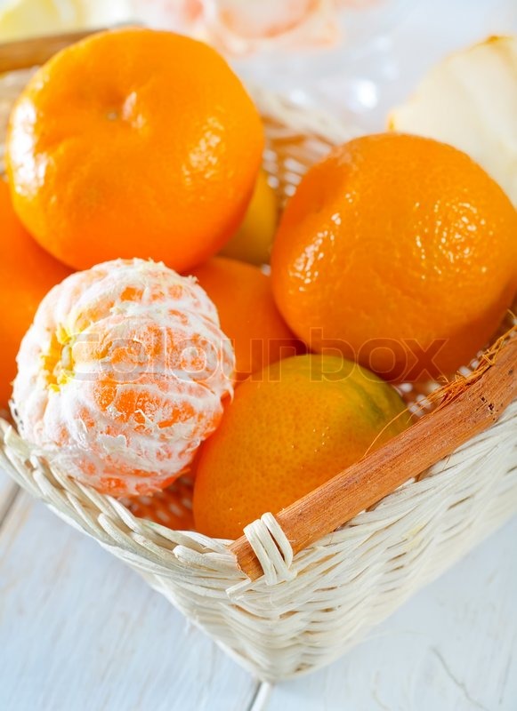 Mandarinen | Stock Bild | Colourbox