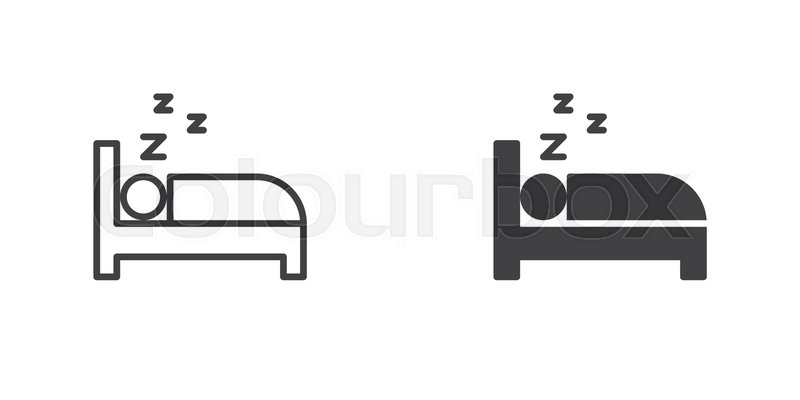Sleep Icon Vector