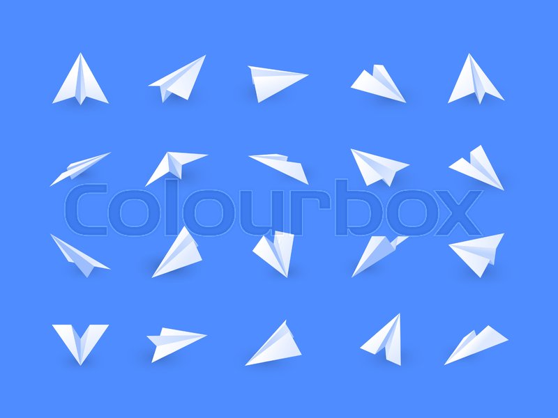 Paper Airplane Mail Icon