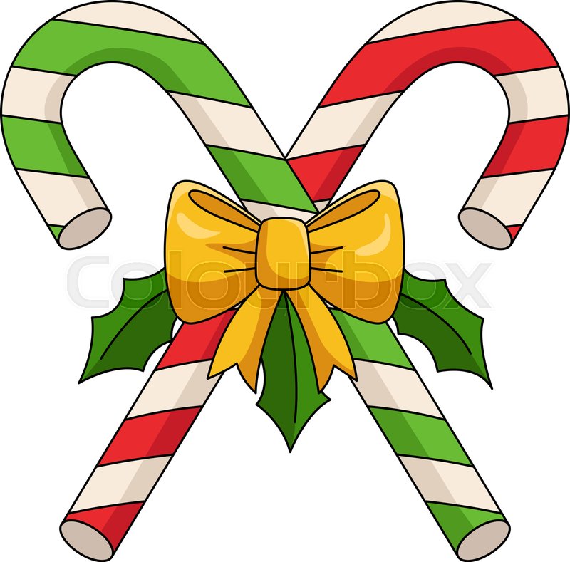 Christmas Lollipop Clip Art