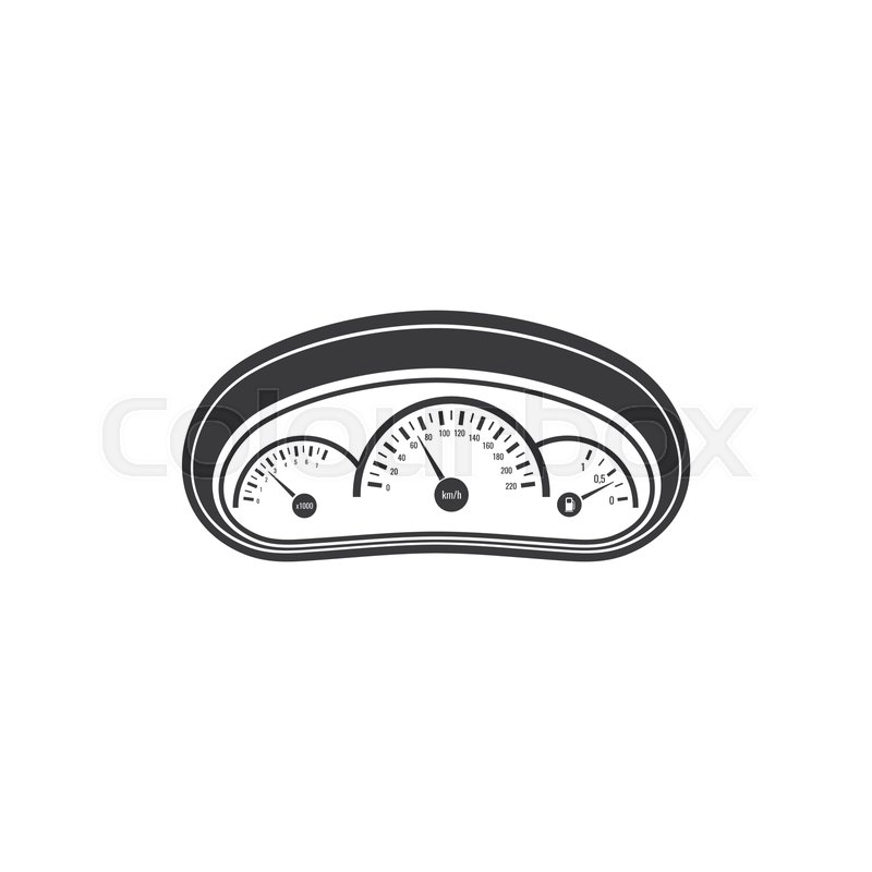 Car Speedometer Drawing
