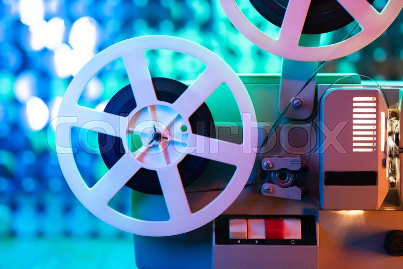 Old Movie Reel Projector
