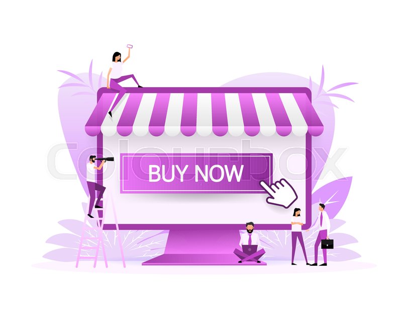 Blue Purchase Button