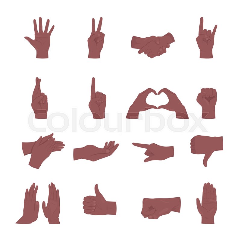Body Language Hand Gestures