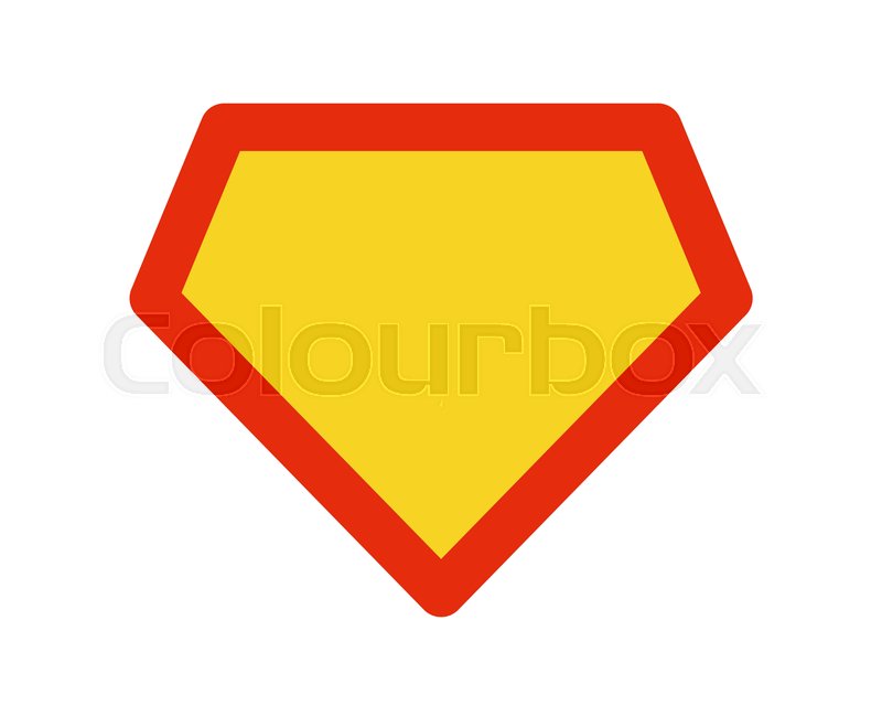 Yellow Superman Logo