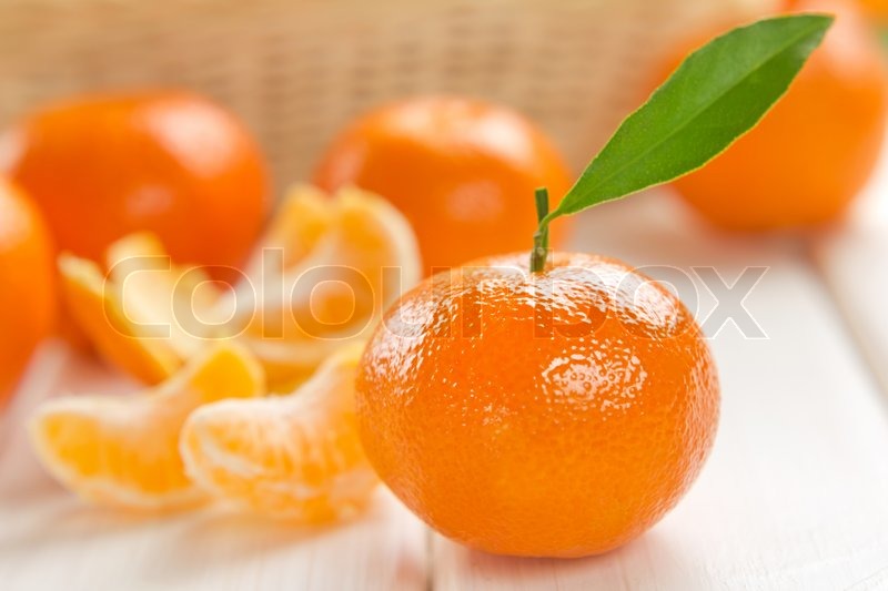 Mandarinen | Stock Bild | Colourbox