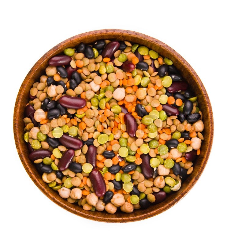 Variety of legumes | Stock image | Colourbox