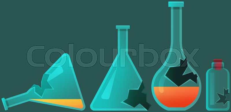 Broken Science Beaker