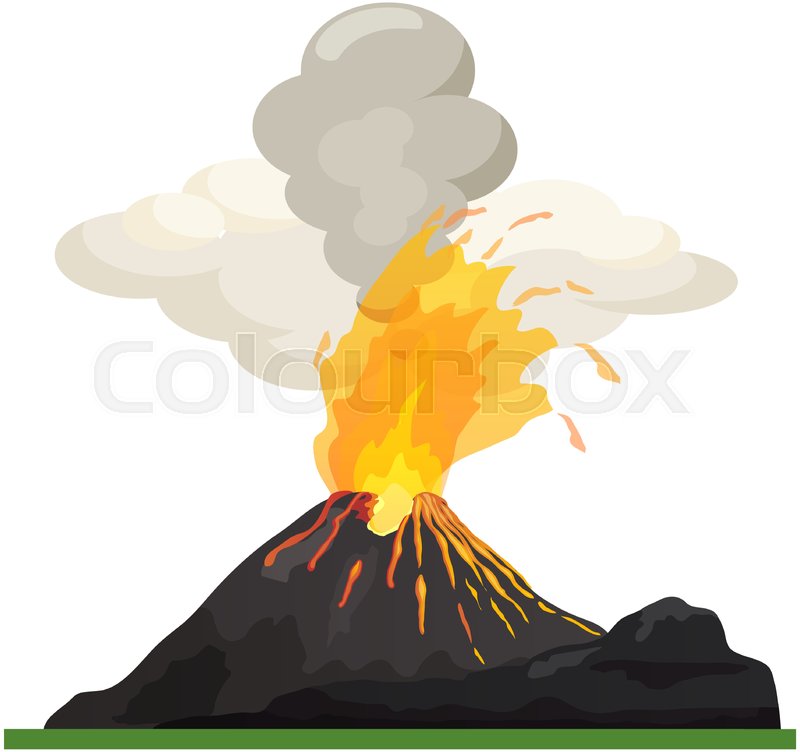 Volcanic Eruption Clipart