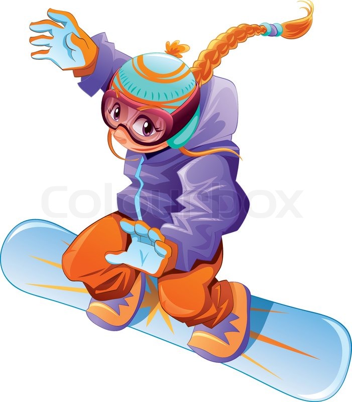 Vector cartoon sport character | Stock vector | Colourbox