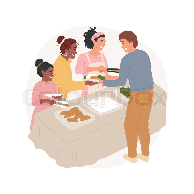 Helping Others Cartoon