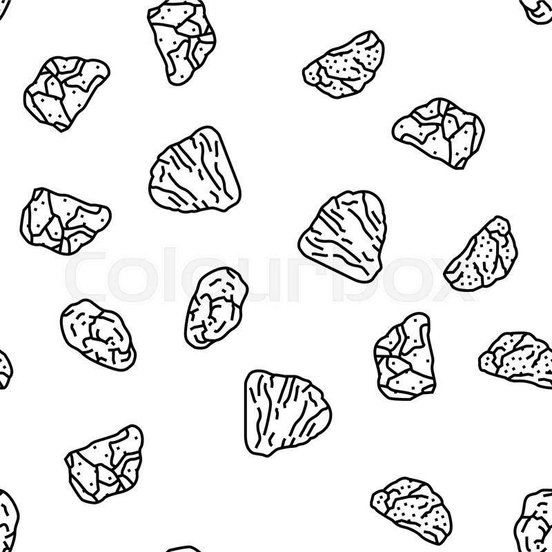Stone Rock Drawing