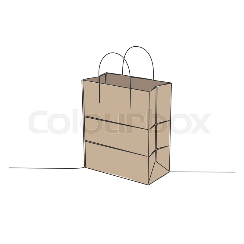Cartoon Paper Sack