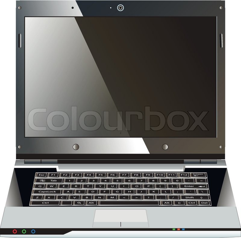 Laptop | Stock vector | Colourbox