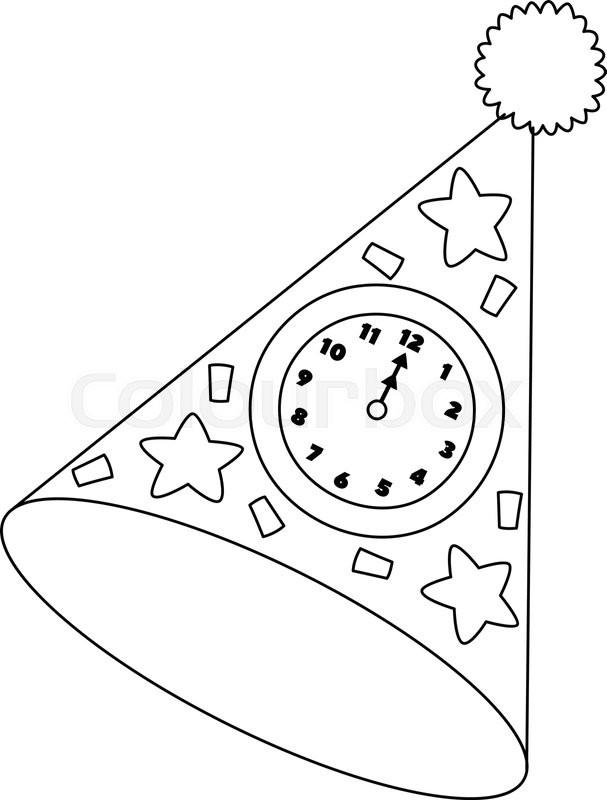 New Years Party Hat Clipart