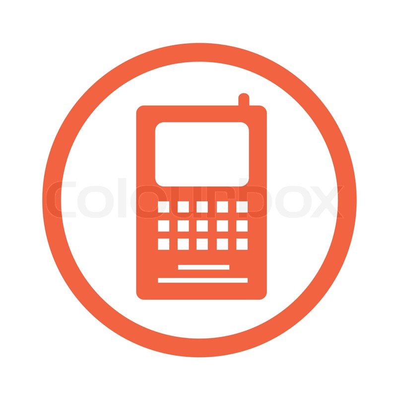 Orange Contact Icon