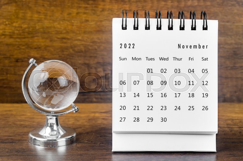 November 2022 Desktop Calendar